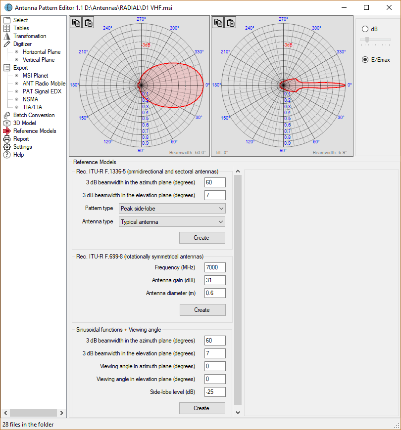 Antenna Pattern Editor | User Manual